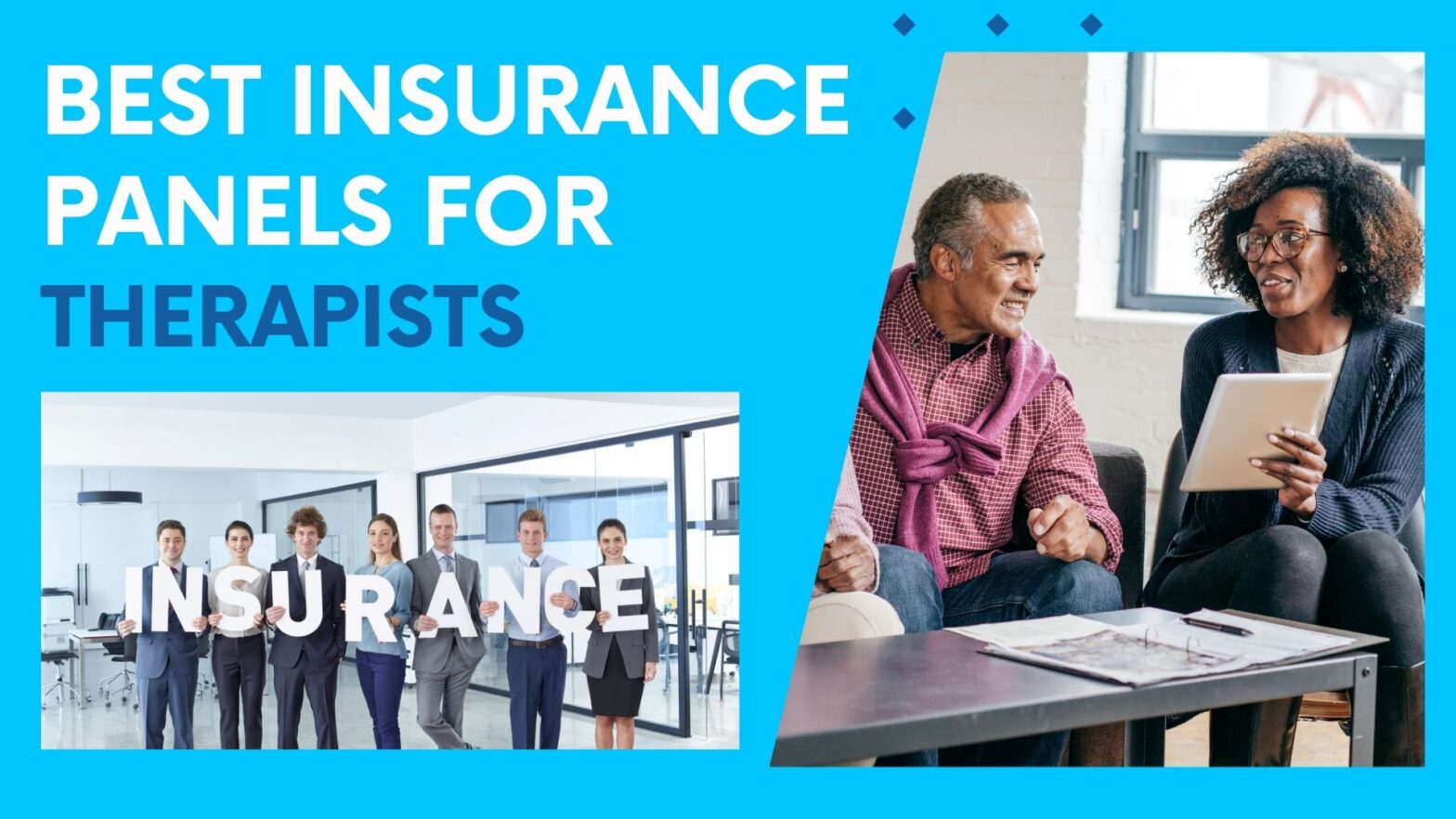 Best Insurance Panels for Therapists - PROMBS